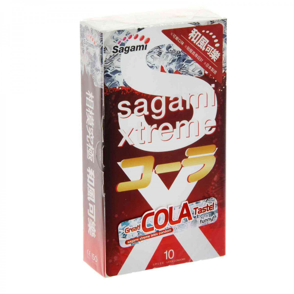Презервативы Sagami Xtreme Cola №10 (10 шт.), sagami-0119 купить на ...