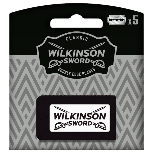 Wilkinson Sword / Schick Classic Double Edge / Двусторонние лезвия для ...