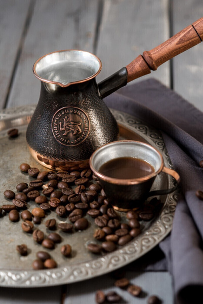 JAZVE Турка "Ручная работа", 470 мл, 1 шт - купить с доставкой по ...