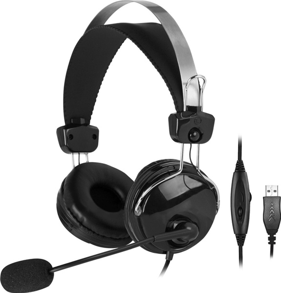Игровые наушники A4Tech HU-7P_2523 озон, черный - купить по доступной ...