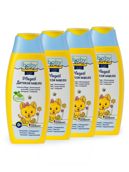 Характеристики BabyLine Детское масло для ухода и массажа с ромашкой и ...