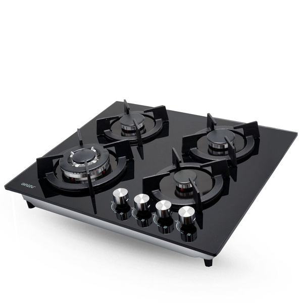Варочная панель газовая Ginzzu HCG-445, эл. поджиг и газконтроль купить по низкой цене с ...