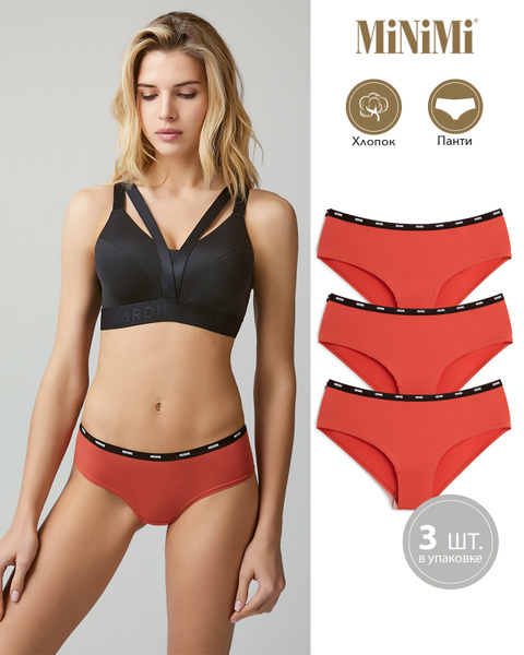 Трусы шорты Minimi, 3 шт - купить с доставкой по выгодным ценам в интернет-магазине OZON (292107853)