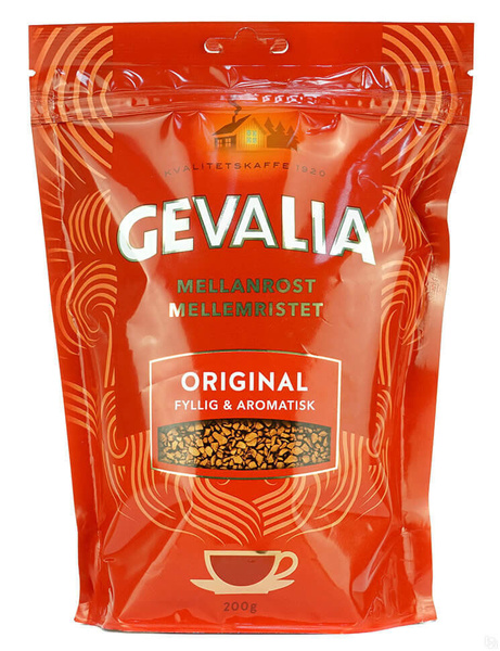 Кофе растворимый Gevalia original, 200г. - купить с доставкой по ...