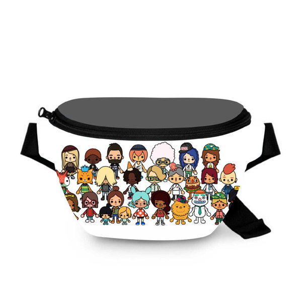 Сумка на пояс MIGOM, Девочке, Принт "Тока Бока, Toca Boca" - 3 - купить ...