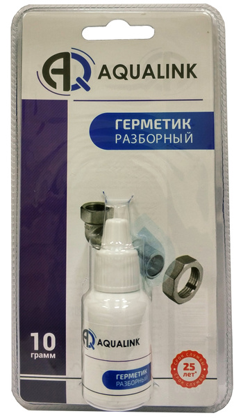 Анаэробный Клей-герметик AQUALINK, Для радиаторов, синий - купить по ...