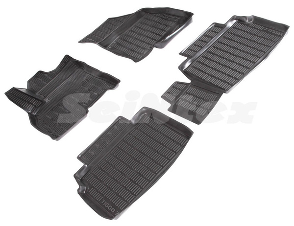 Коврики в салон автомобиля Seintex Полиуретановые коврики для Chery ...