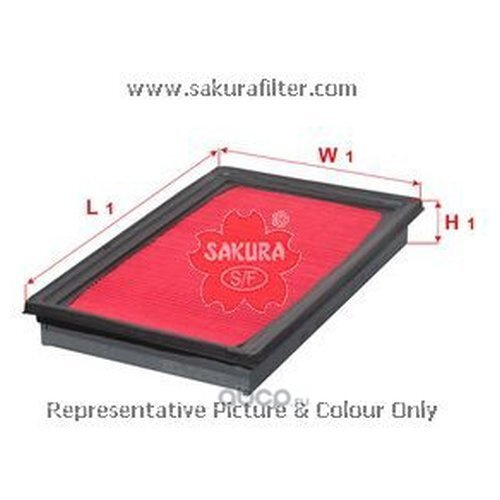 Фильтр воздушный Sakura A1818 - купить по выгодным ценам в интернет-магазине OZON (1184011959)