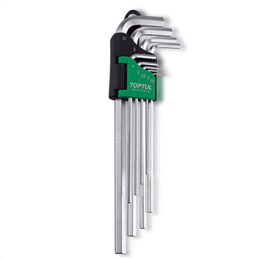 Набор Г-обр. шестигранников 1,5-10мм 9 предметов супердлинных GAAL0912 ...