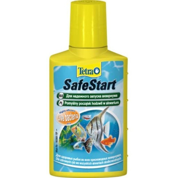 Бактериальная культура для запуска аквариума Tetra Safe Start 100 мл ...
