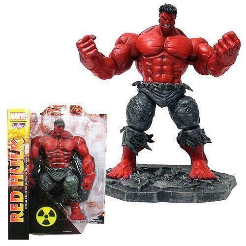 Подвижная фигурка Diamond Select Красный Халк (Marvel Select Red Hulk ...
