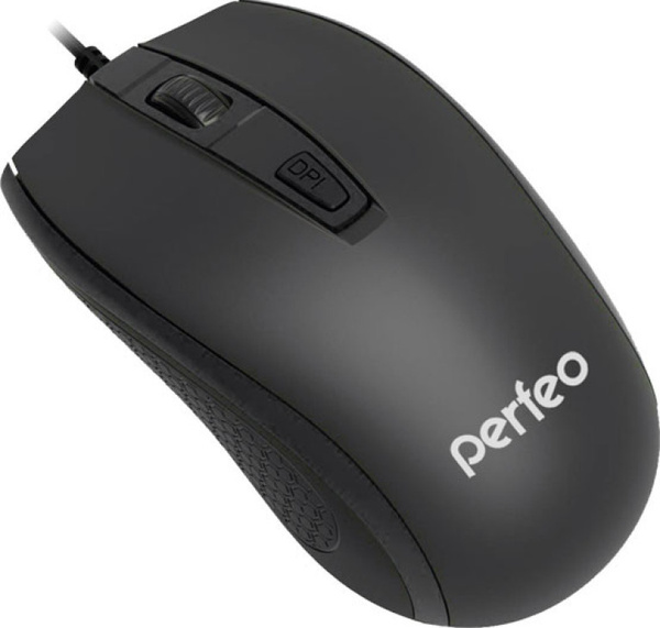 Мышь проводная Perfeo PROFIL-1, черный - купить по выгодной цене в интернет-магазине OZON ...