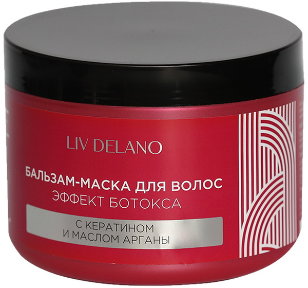 Liv Delano Маска для волос Бальзам LOVE MY HAIR Эффект ботокса с ...