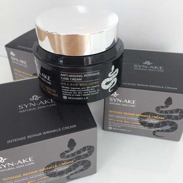 Характеристики Антивозрастной крем для лица с пептидом змеиного яда Syn-Ake Intense Repair ...
