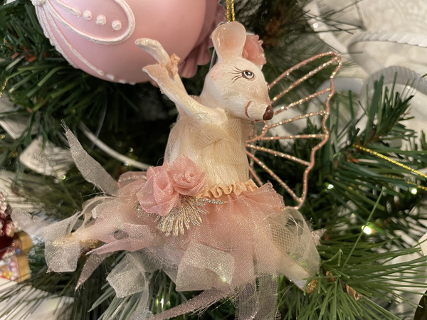 Елочная игрушка Балерина Мышка Goodwill/новогодние украшения - купить ...