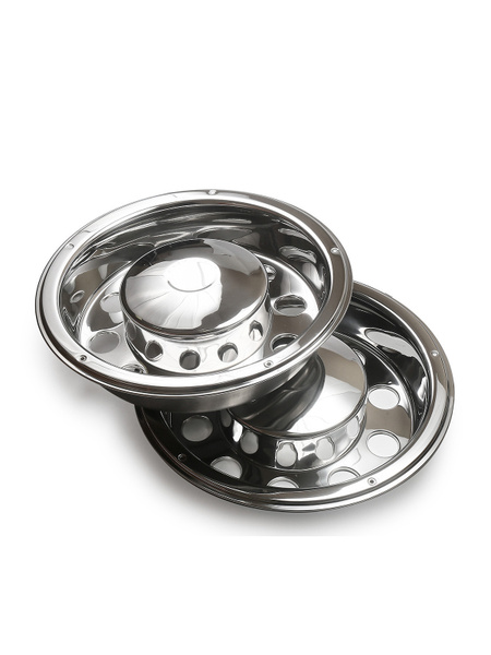 Колпаки на колёса R-22,5" задний (Глубокие) INOX 52 AR (комплект - 2шт ...