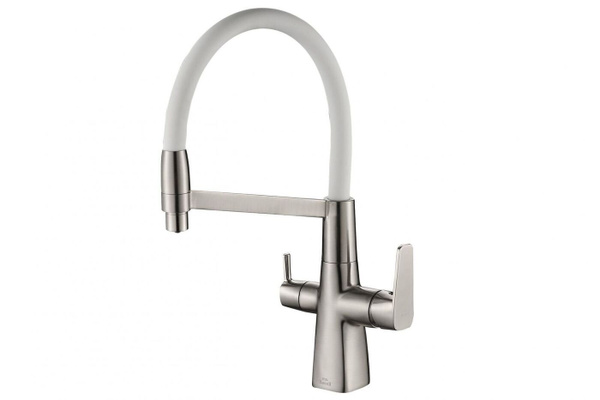 Смеситель ZorG SH 818-8 SATIN Латунь С краном для питьевой воды ...
