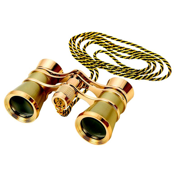 Бинокль театральный Kromatech БТ 3x25, с цепочкой (золотистый) - купить по выгодной цене в ...