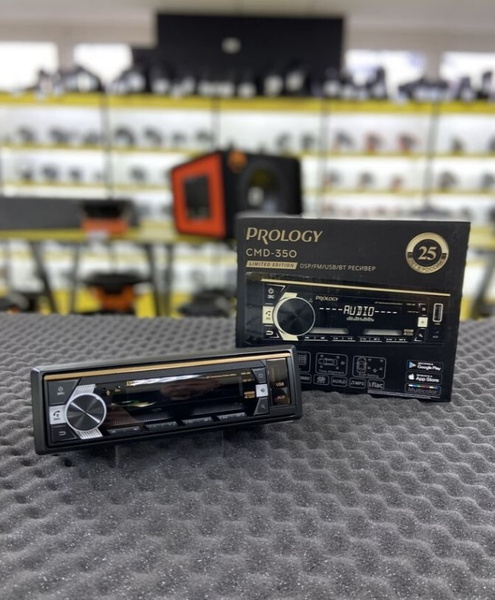 Автомагнитола Prology CMD-350 1DIN (3 пары RCA, процессорная, bluetooth)1 DIN - купить в ...