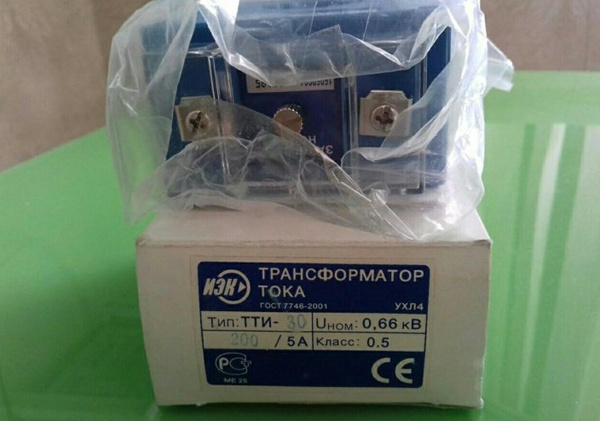 Трансформатор тока тти-А 200/5А 5 В.А Просроченный - купить по выгодной ...