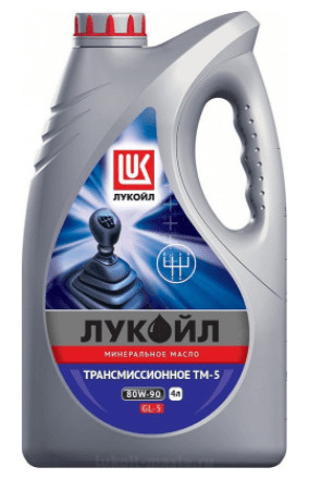 Масло трансмиссионное минеральное ТМ-5 80W90 (4л) Lukoil 19551 - купить ...