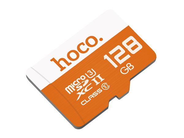Карта памяти 128Gb - Hoco Micro Secure Digital Class 10 Orange ...