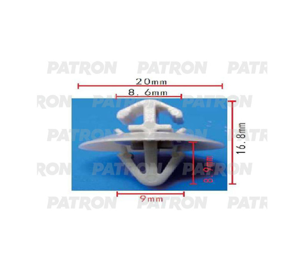 Клипса крепежная автомобильная, 1 шт. купить по выгодной цене в ...