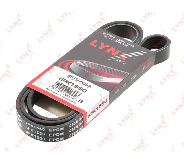 6PK1550 Ремень поликлиновой Lynx 6PK1550 - LYNXauto арт. 6PK1550 ...