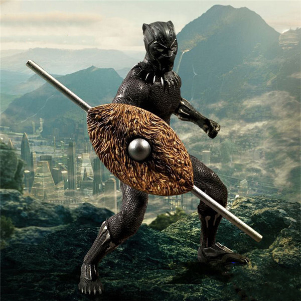 Подвижная фигурка Черная пантера 17cm My hero-JIANG - купить с ...