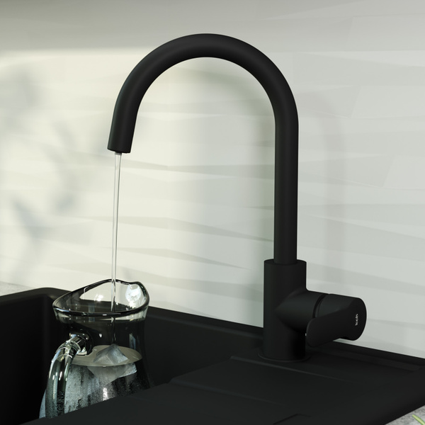 Смеситель IDDIS KitchenCuba_2v1_IDDIS. Латунь Гибкая подводка, С ...