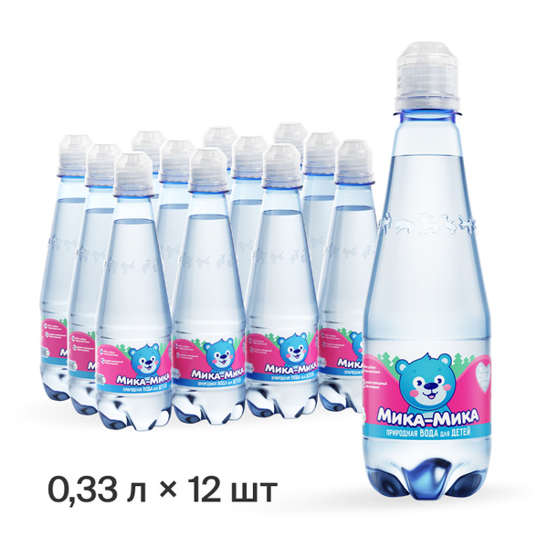 Питьевая вода для детского питания Мика-Мика Природная, негазированная ...