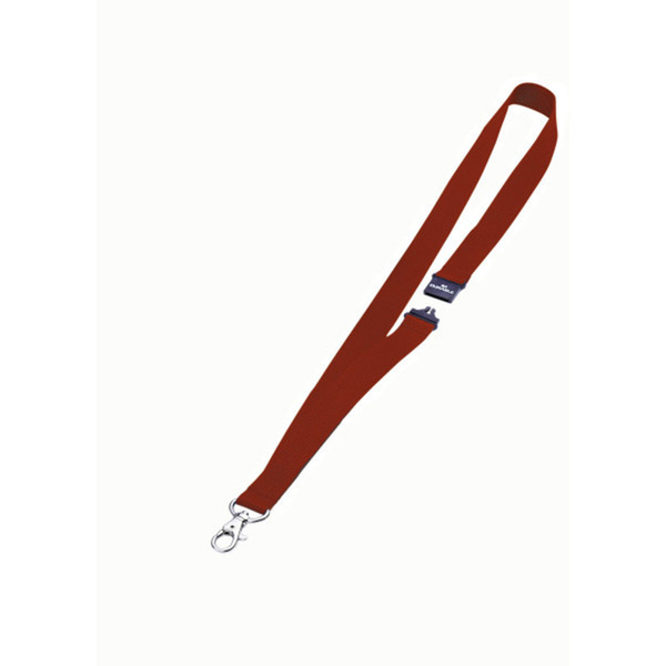 Шнурок Durable, для бейджа, текстильный, с безопасным замком, 44 см x ...