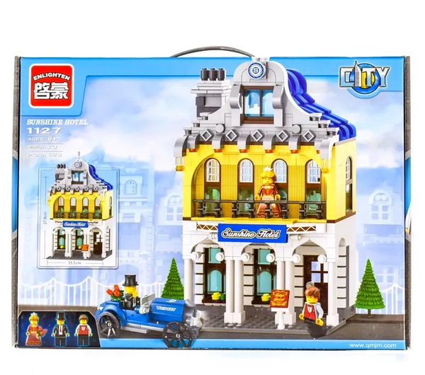 Конструктор Enlighten Brick Исторический Особняк 628 деталей. - купить ...