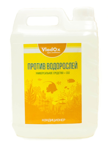 Кондиционер для аквариумной воды VladOx Против водорослей 5000 мл ...