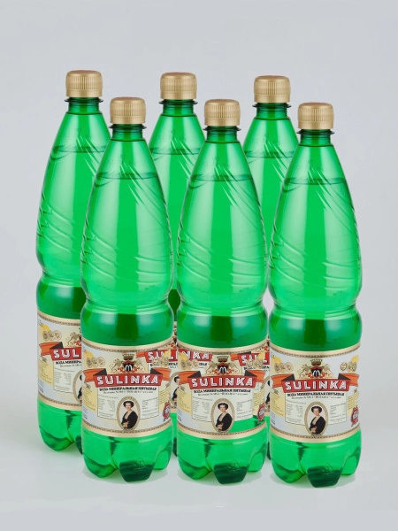 Sulinka Вода Минеральная Газированная 1250мл. 6шт - купить с доставкой ...