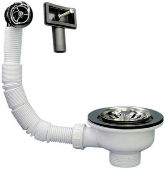 Арматура отводная BLANCO 3 1/2" + Сифон 1 1/2 х 40 с гофрир.трубкой ...