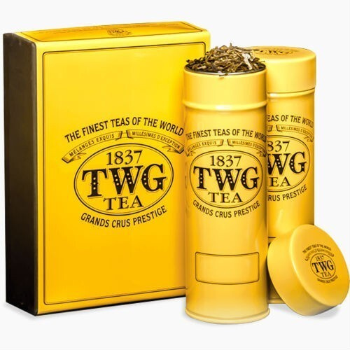 Набор Чая TWG Afternoon Tea Set 1837 Green Tea+Five O clock Tea 2*100 ...