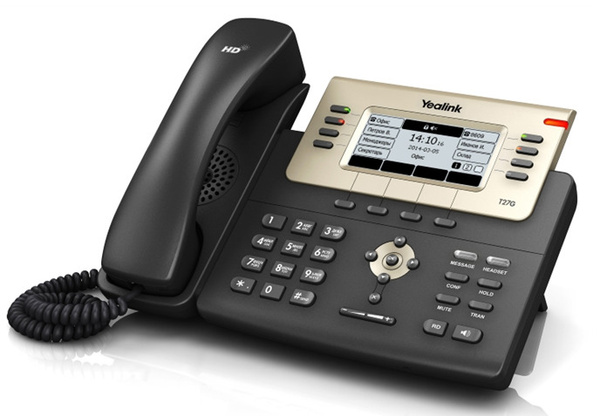 SIP-телефон YEALINK SIP-T27G купить по низкой цене в интернет-магазине ...