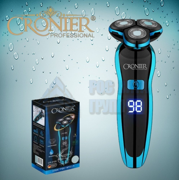 Электробритва CRONIER CR-9100 - купить по выгодным ценам в интернет-магазине OZON (636616082)