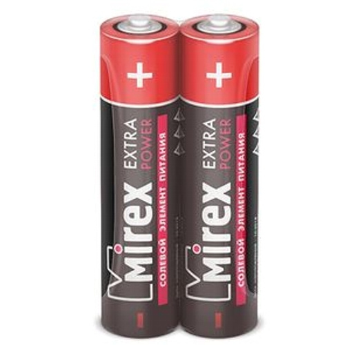 Батарейка AAA солевая Mirex R03 в термопленке 2 шт. - купить с ...