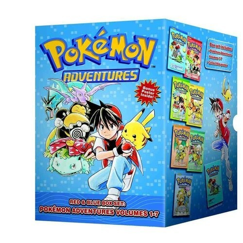 Pokemon Adventures Red & Blue Box Set | Kusaka Hidenori - купить с ...