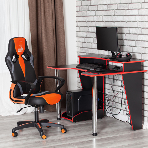 Игровое компьютерное кресло Tetchair Кресло TetChair RUNNER, Экокожа, Ткань - купить по выгодным ...