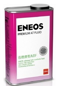 Масло трансмиссионное ENEOS 1л синтетика ATF Premium AT Fluid - купить ...