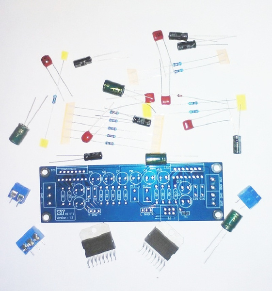 Усилитель 2*80Вт TDA7293 Конструктор DIY купить на OZON по низкой цене ...