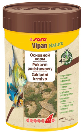 Sera корм для рыб основной в хлопьях VIPAN NATURE, 100 мл, 22 г ...