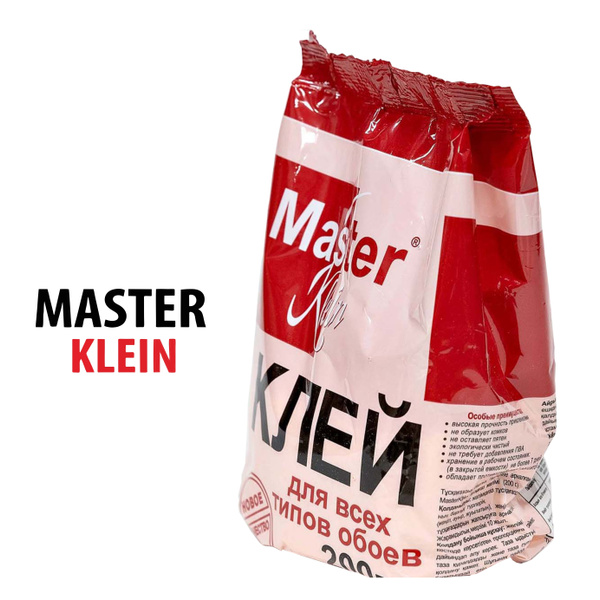 Клей для обоев MASTER KLEIN для всех типов обоев мини - купить по ...