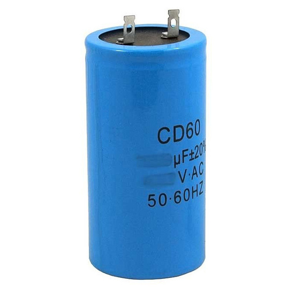 CD60 1200UF 220-275V Конденсатор пусковой, - купить с доставкой по ...