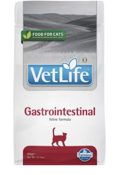 Vet Life Gastrointestinal диетический сухой корм для кошек при ...