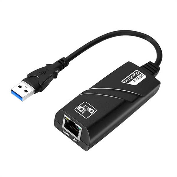 1000 Мбит с USB 3.0 Fast LAN подключенный к сетевой карте Ethernet ...