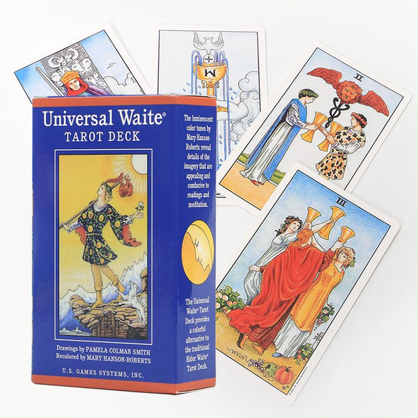 Карты Таро "Universal Waite TAROT DECK" Общая палуба Waite Tarot, 12 ...